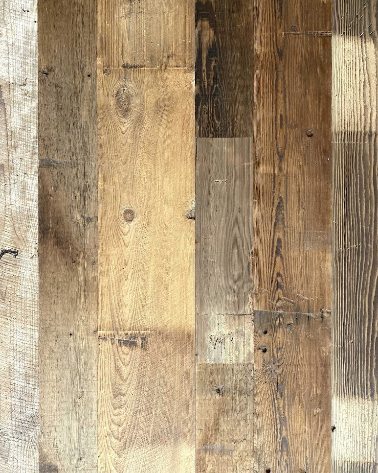 Reclaimed Milled White Oak Siding - Timber & Beam